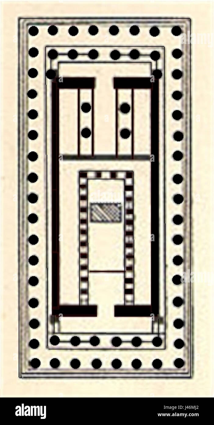 A top view of the Parthenon, an ancient Greek temple located on the ...