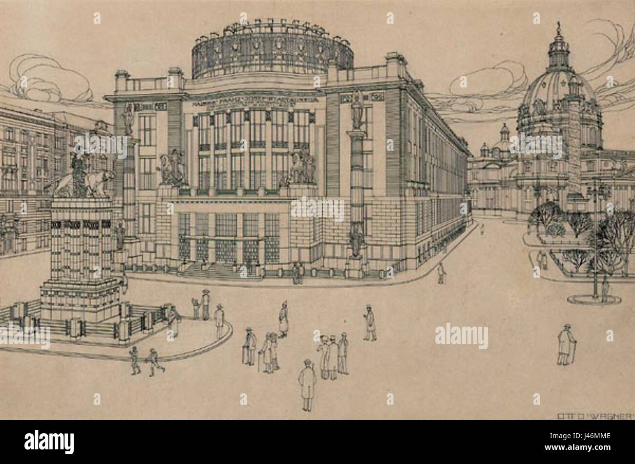Otto Wagner was an influential Austrian architect known for his ...