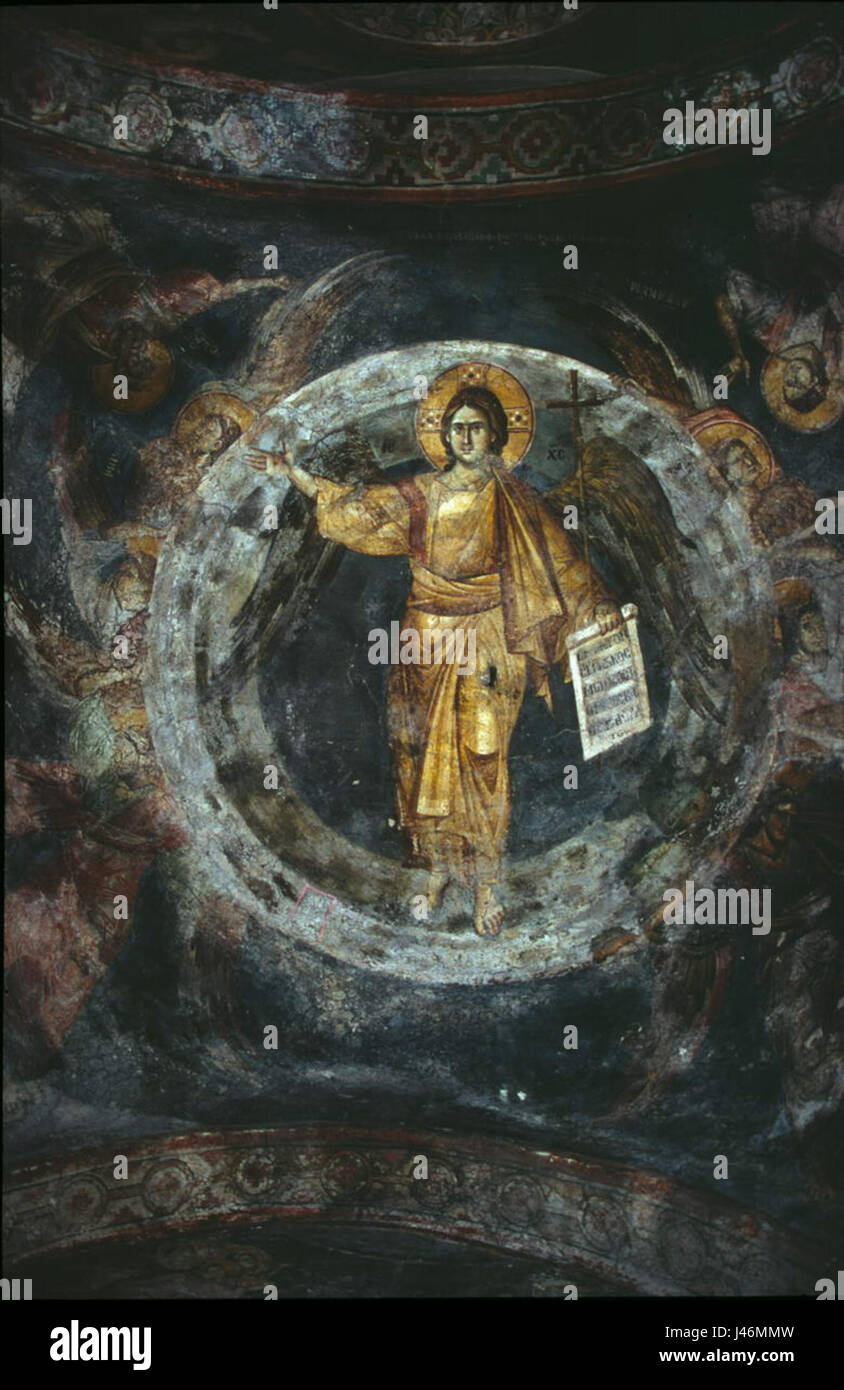 Paintings in the Church of the Theotokos Peribleptos of Ohrid 0460 ...