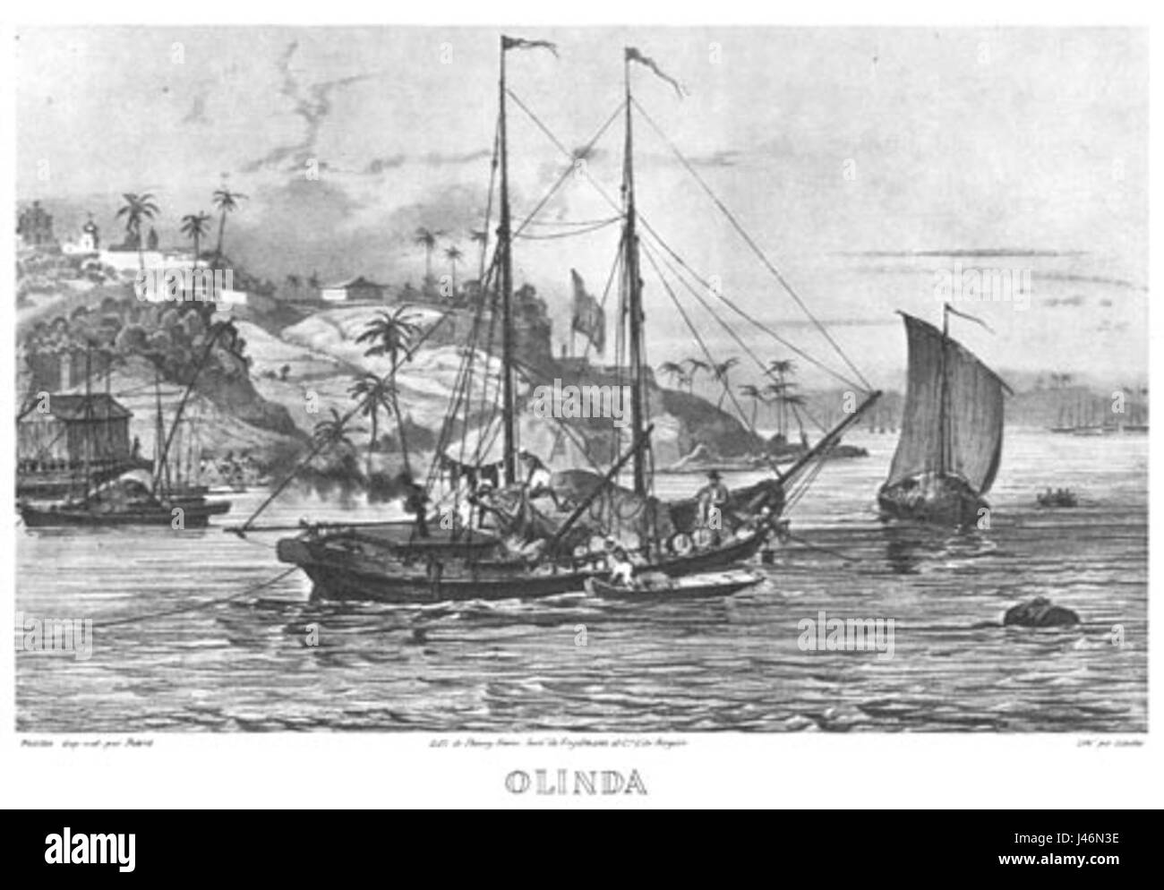 Olinda, founded in 1535, is a historic city in Pernambuco, Brazil ...
