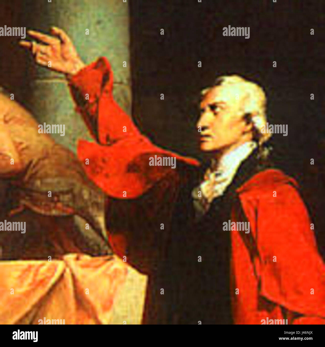 This portrait of Patrick Henry, painted in the late 18th century ...