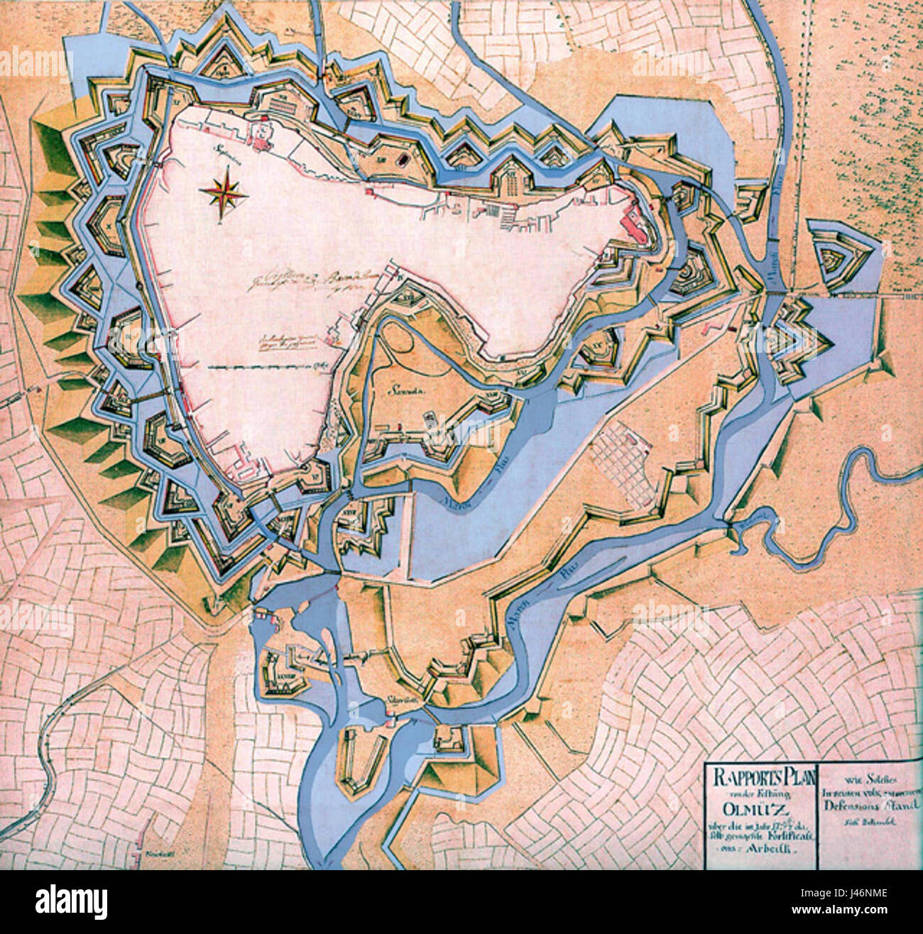 Map of olomouc hi-res stock photography and images - Alamy