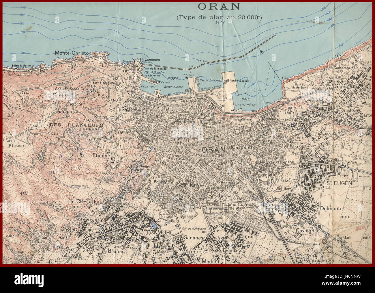 Oran map hi-res stock photography and images - Alamy