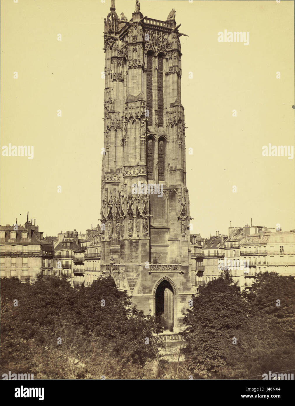 Tour Saint Jacques is a historical tower in Paris, constructed between ...