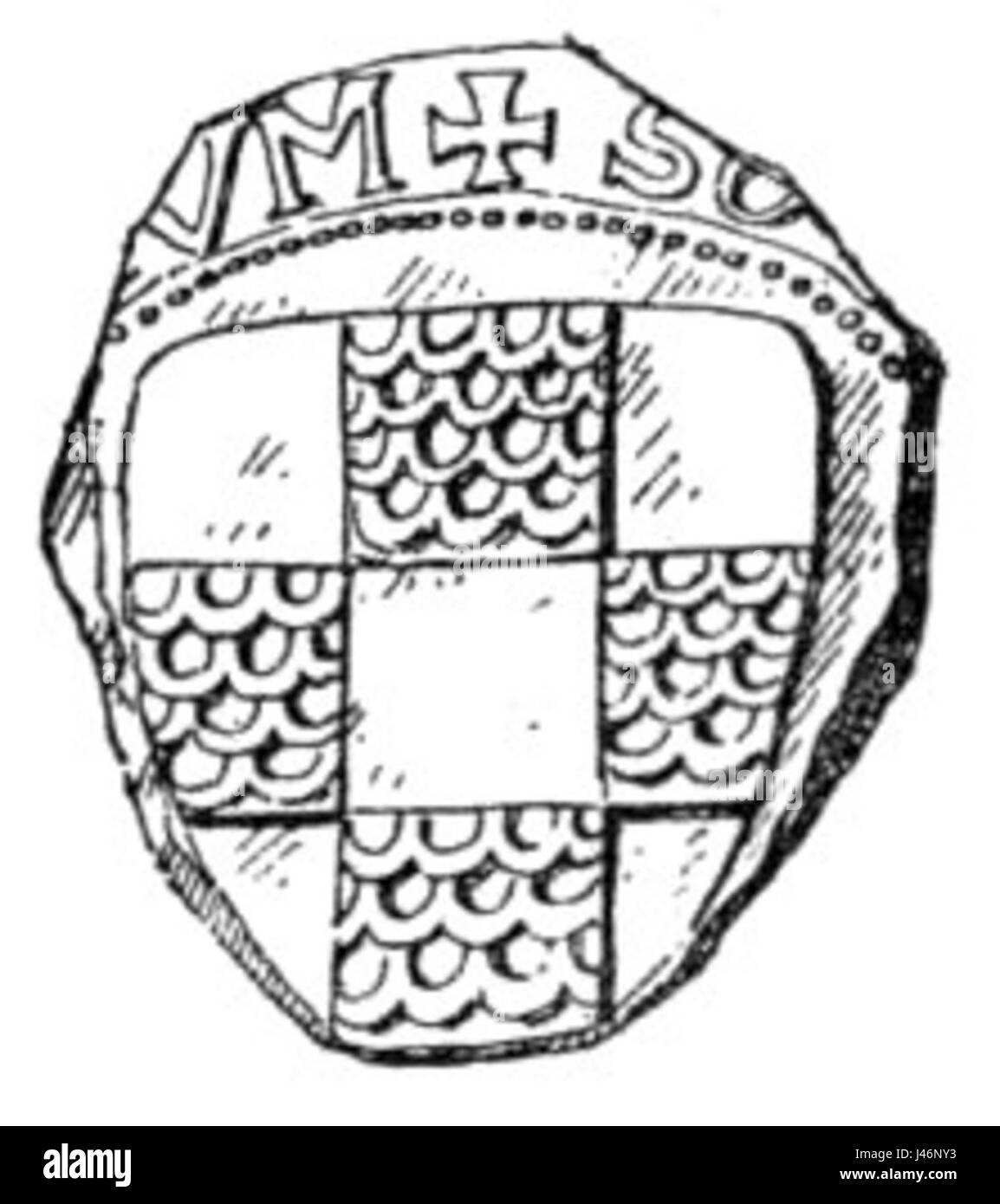 The Otto de la Roche seal is a historical emblem, likely linked to the ...