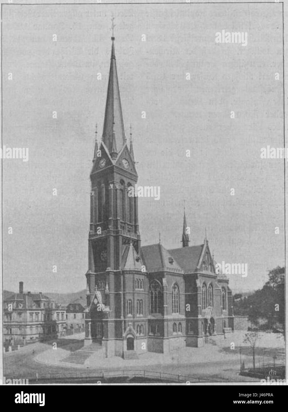 The Nikolaikirche in Aue is a historical church located in Saxony ...