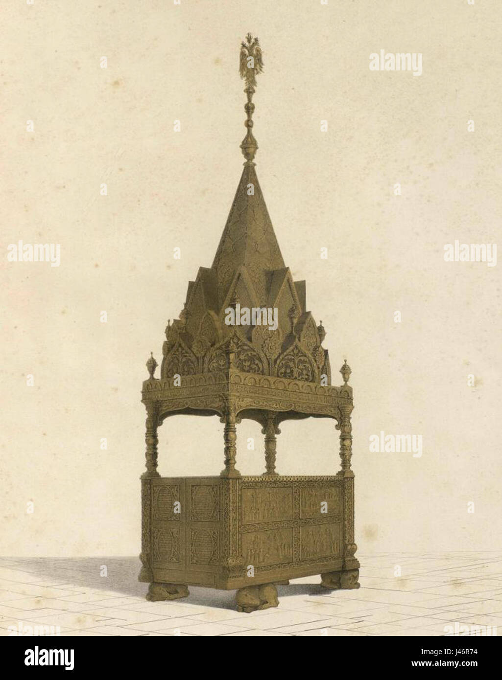 Monomakhov tron refers to the Throne of Monomakh, an important symbol ...