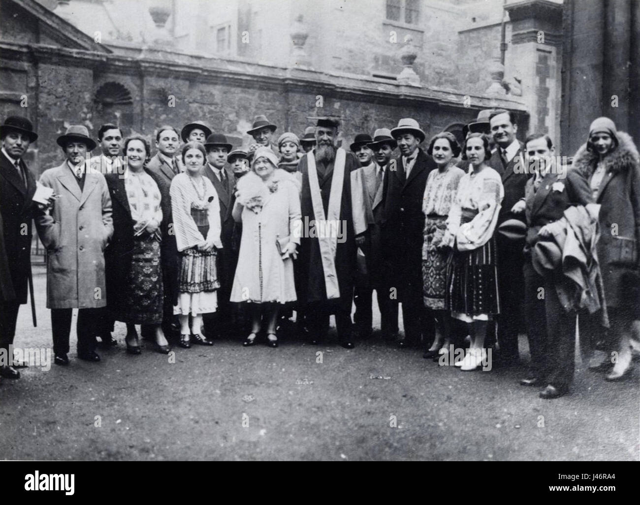 Nicolae Iorga, a Romanian historian, philosopher, and politician, is ...