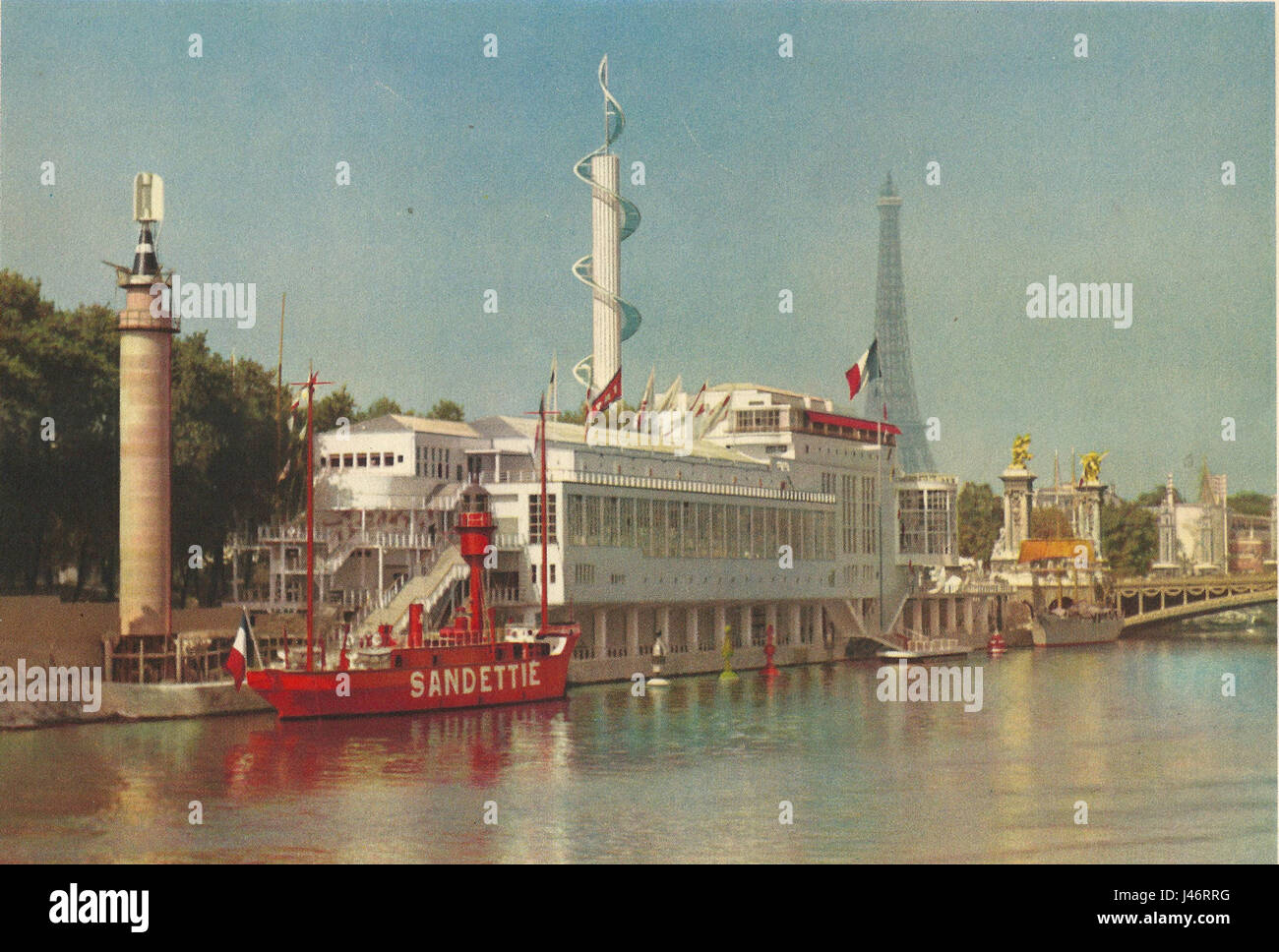 The Pavillon de la Marine Marchande at the 1937 Paris Expo was a ...