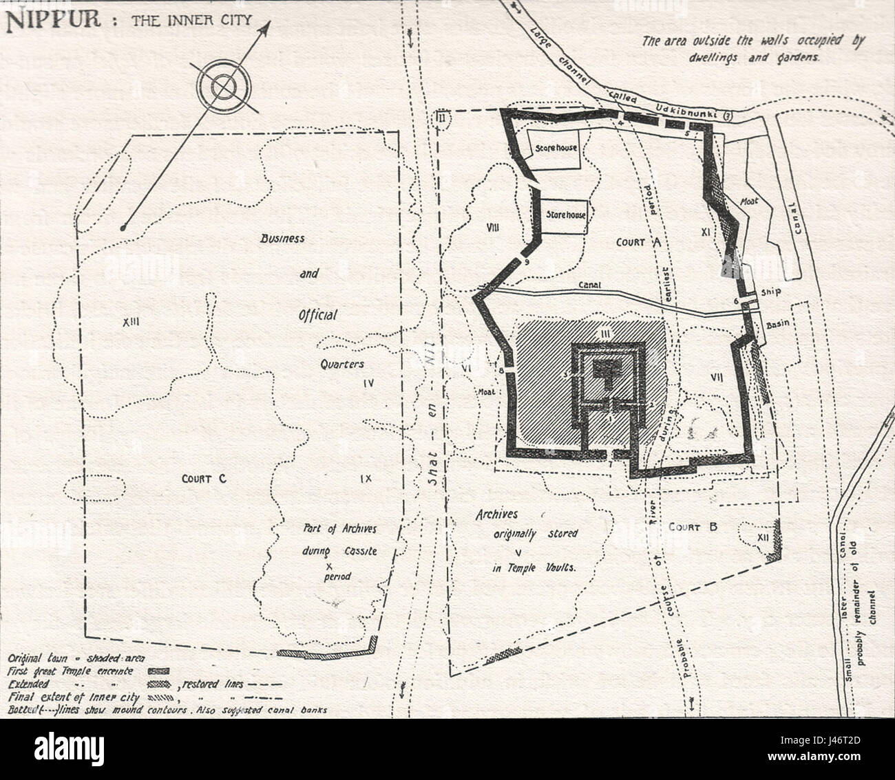 Nippur map hi-res stock photography and images - Alamy