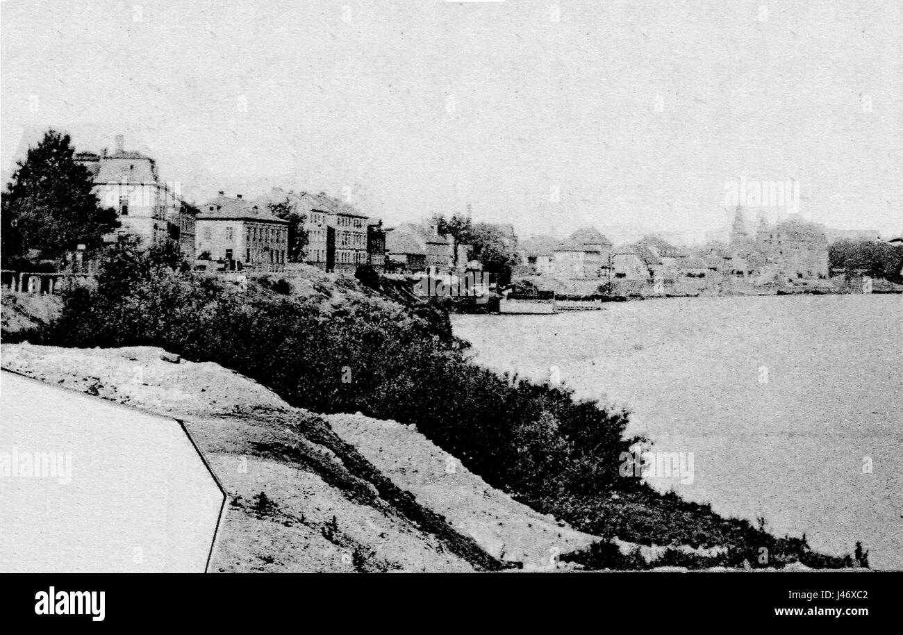 OF Mainufer W 1885 4 Stock Photo - Alamy