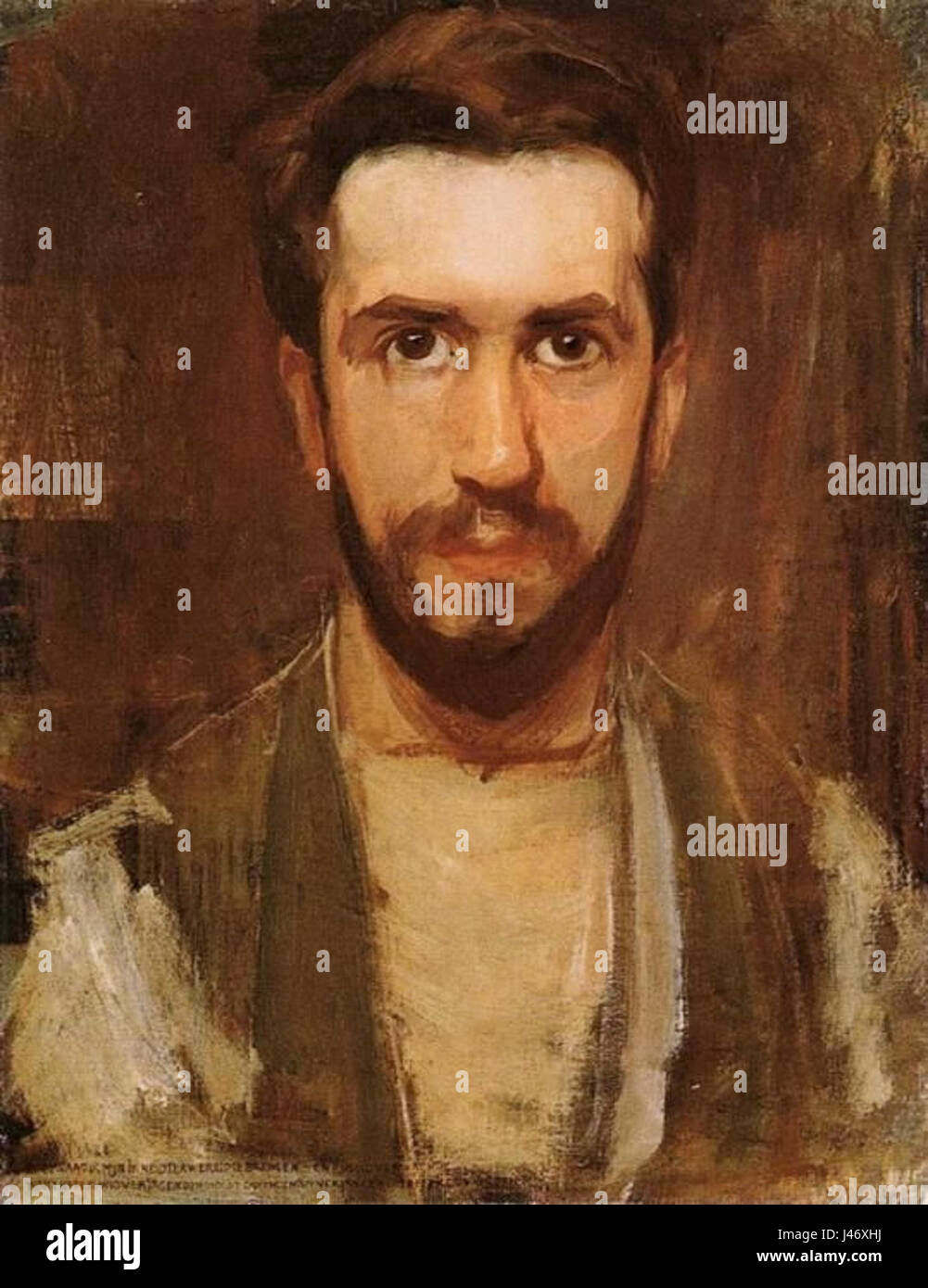 Mondrian Zelfportret is a self-portrait by Dutch abstract painter Piet ...
