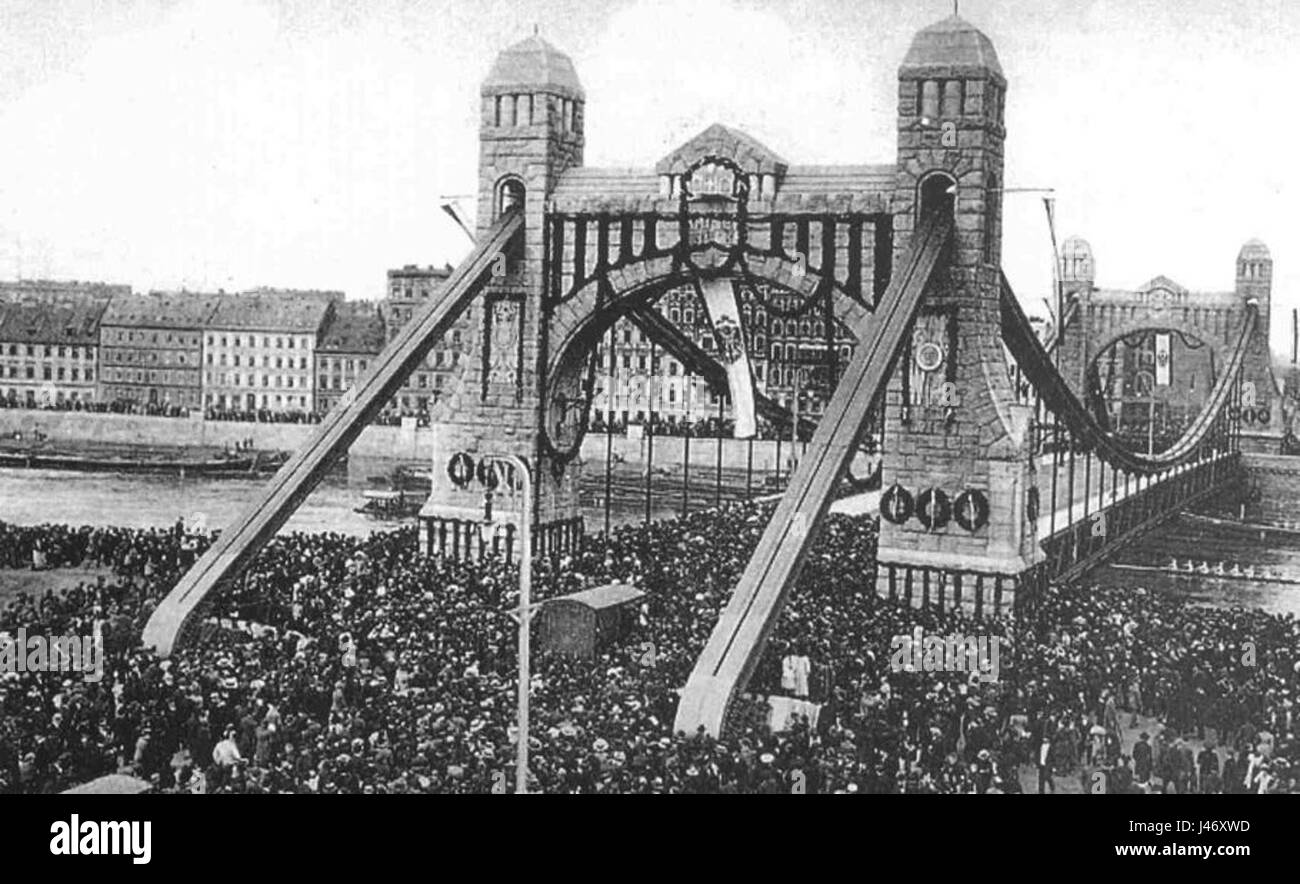 Most Grunwaldzki, also known as Grunwald Bridge, is a historic bridge ...