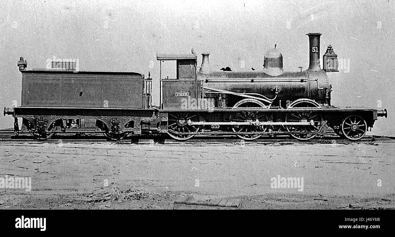 NSB 10a nr. 51 etwa 1890 Stock Photo - Alamy