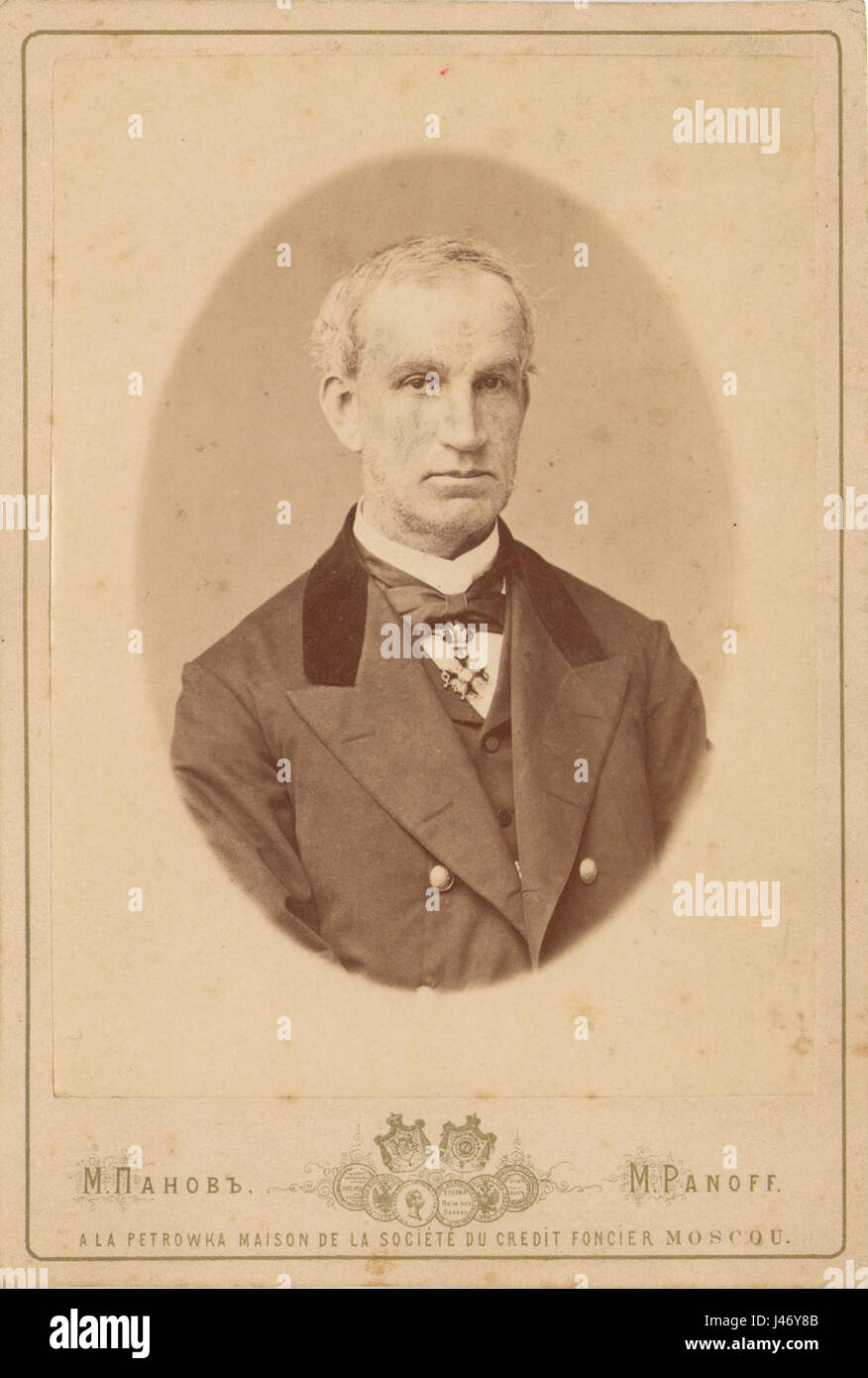 Nikolay Lvovich Lyudogovskiy 4 Stock Photo - Alamy