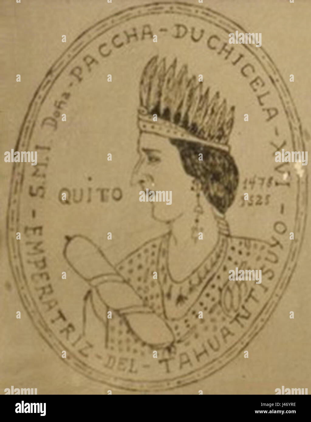 Paccha Duchicela was a prominent figure in Incan history, known for her ...