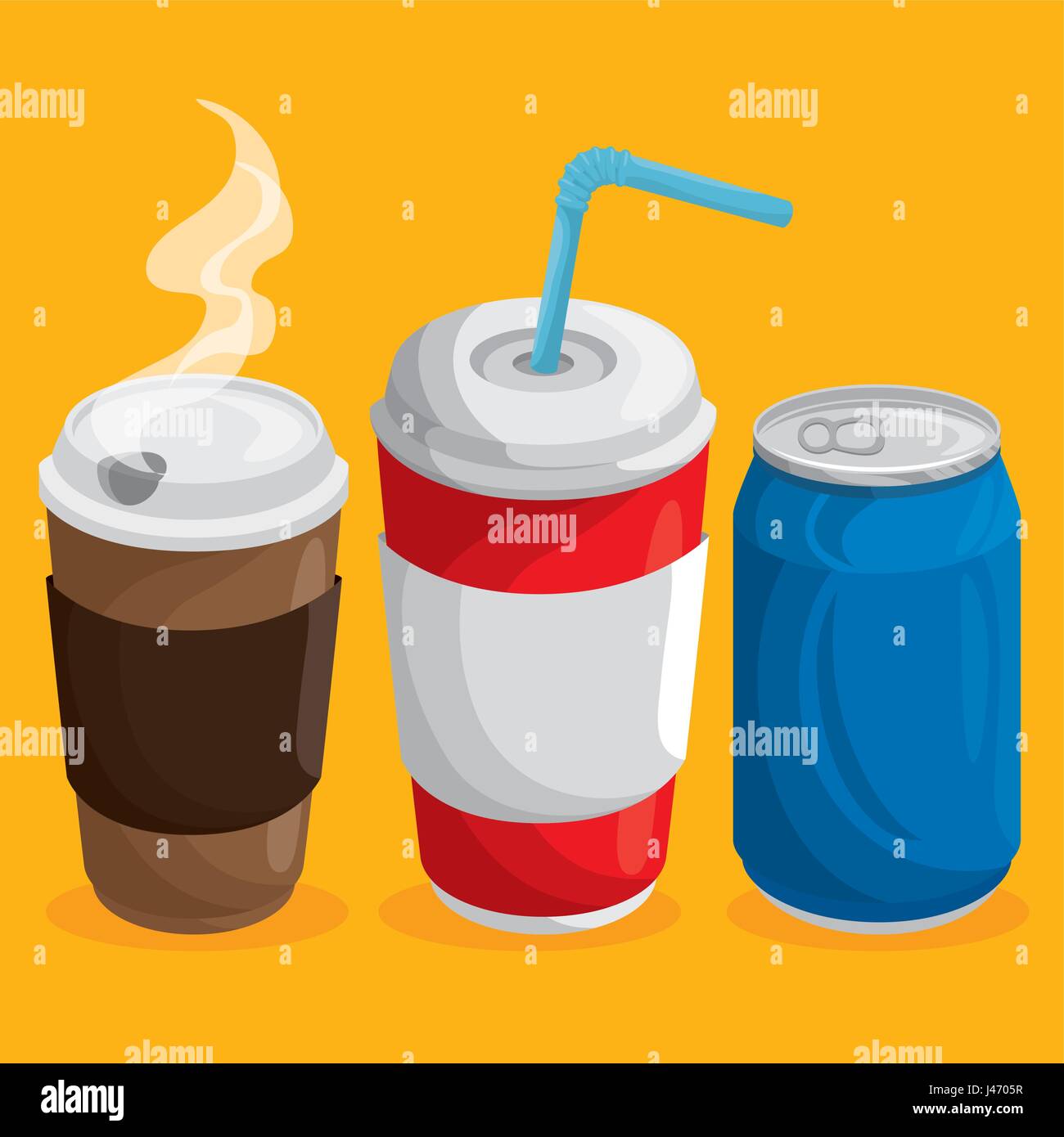 Colorful beverages design Stock Vector Image & Art - Alamy