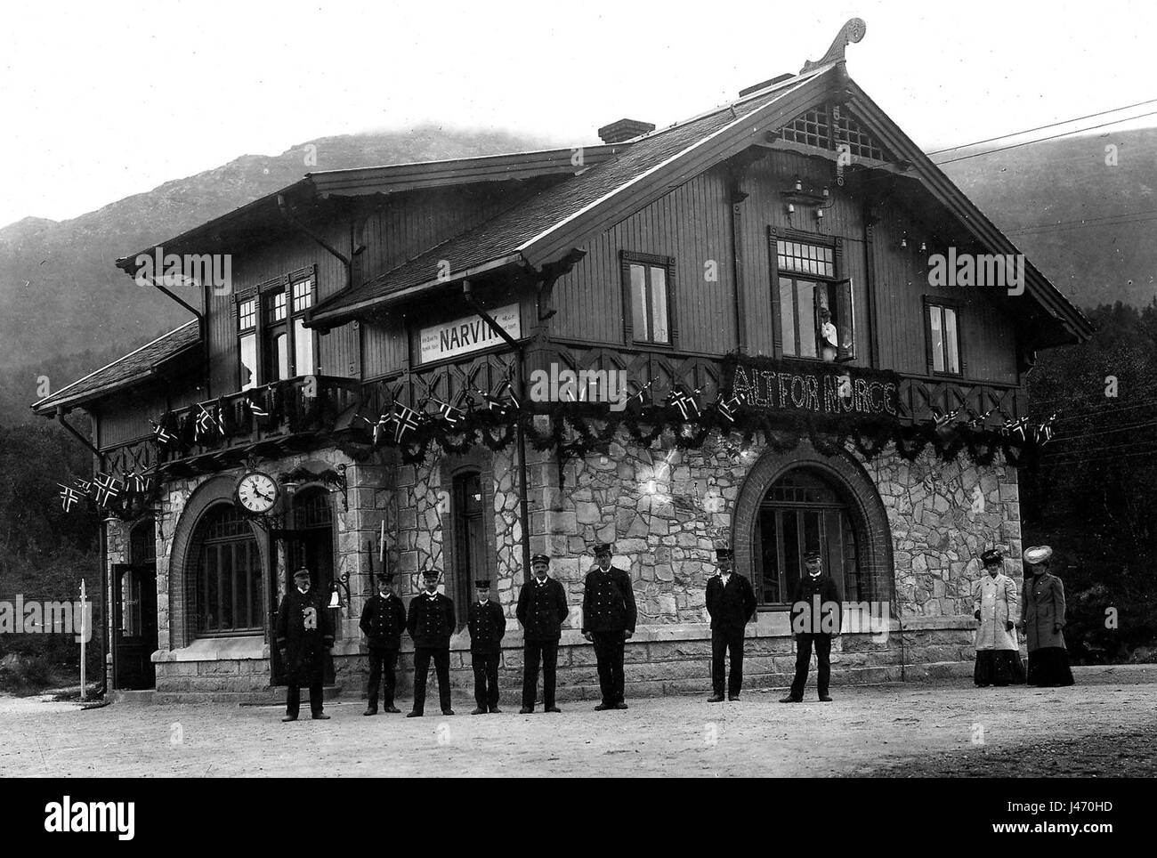 Narvik 1 Bahnhof is the main railway station in Narvik, Norway, known ...