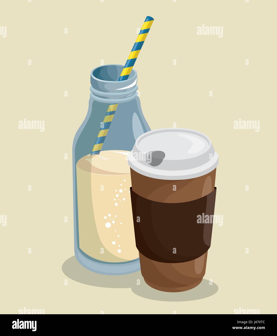 Colorful beverages design Stock Vector Image & Art - Alamy