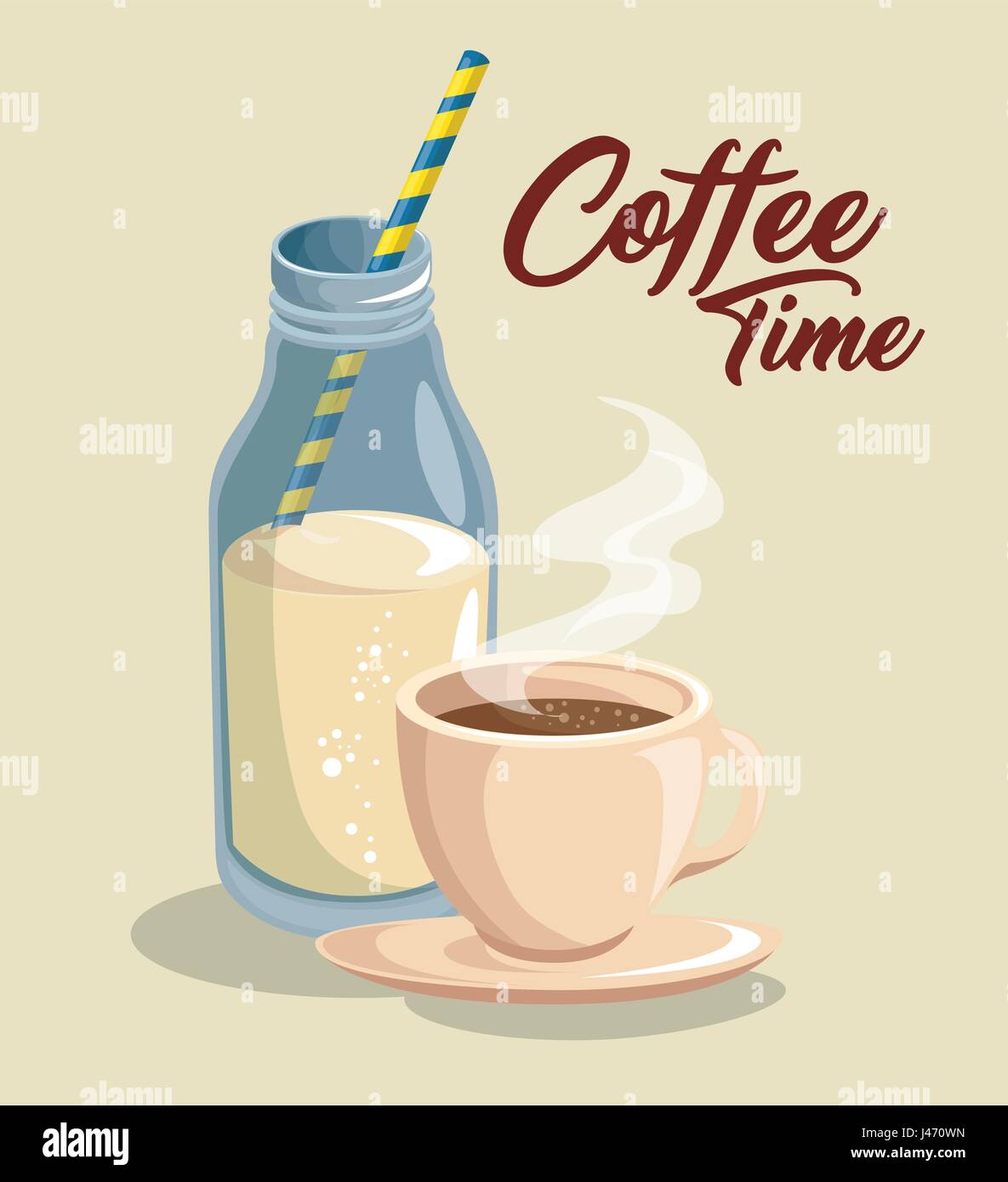 Colorful beverages design Stock Vector Image & Art - Alamy