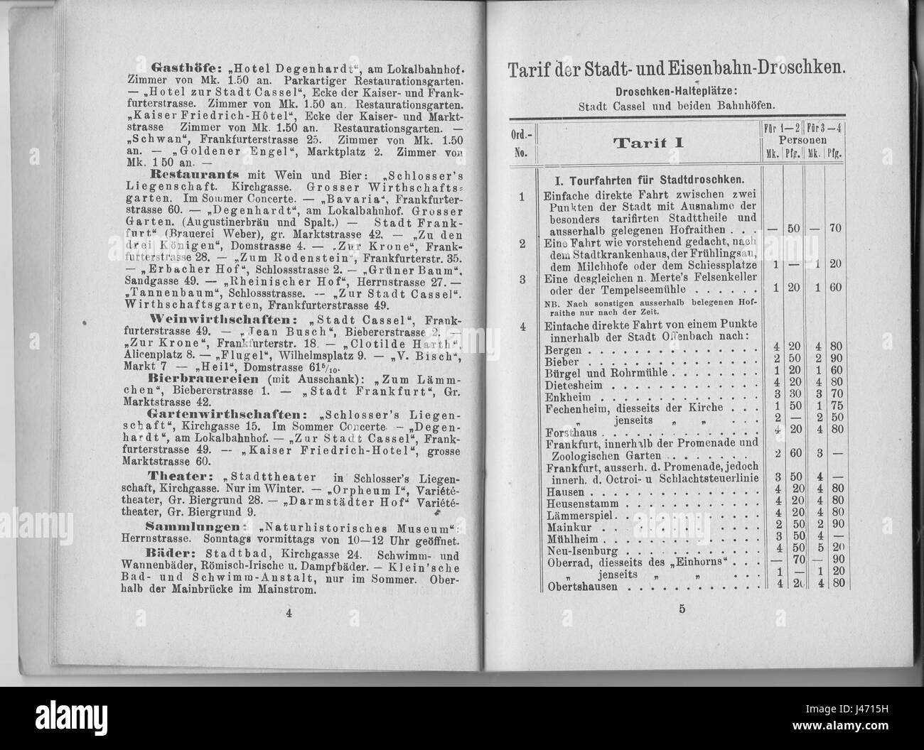 OF L Schmidt 1895 1 04 Stock Photo - Alamy