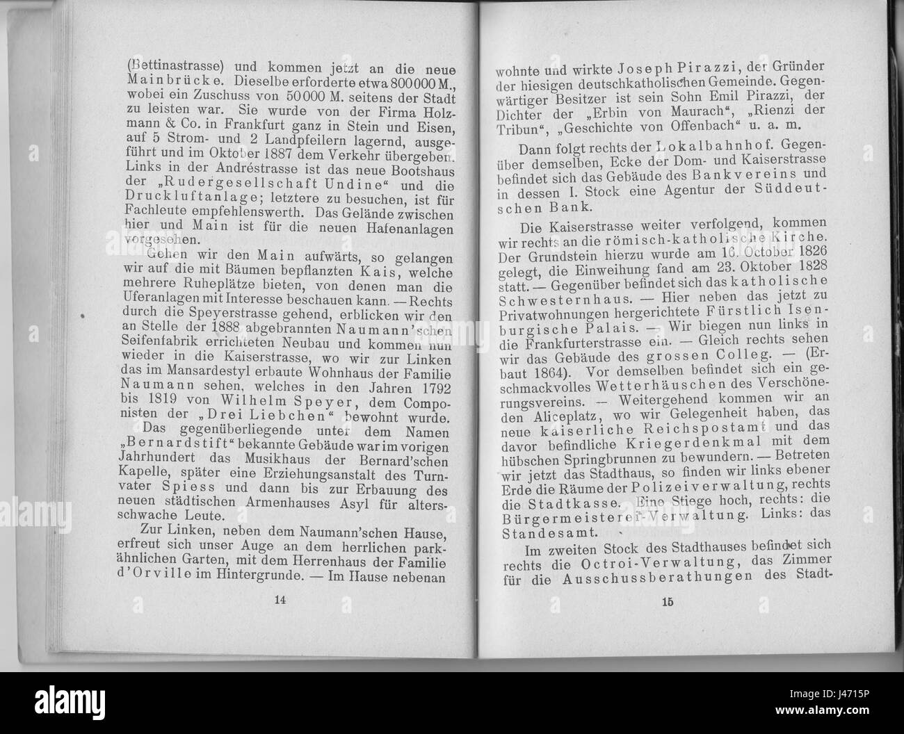 OF L Schmidt 1895 1 14 Stock Photo - Alamy