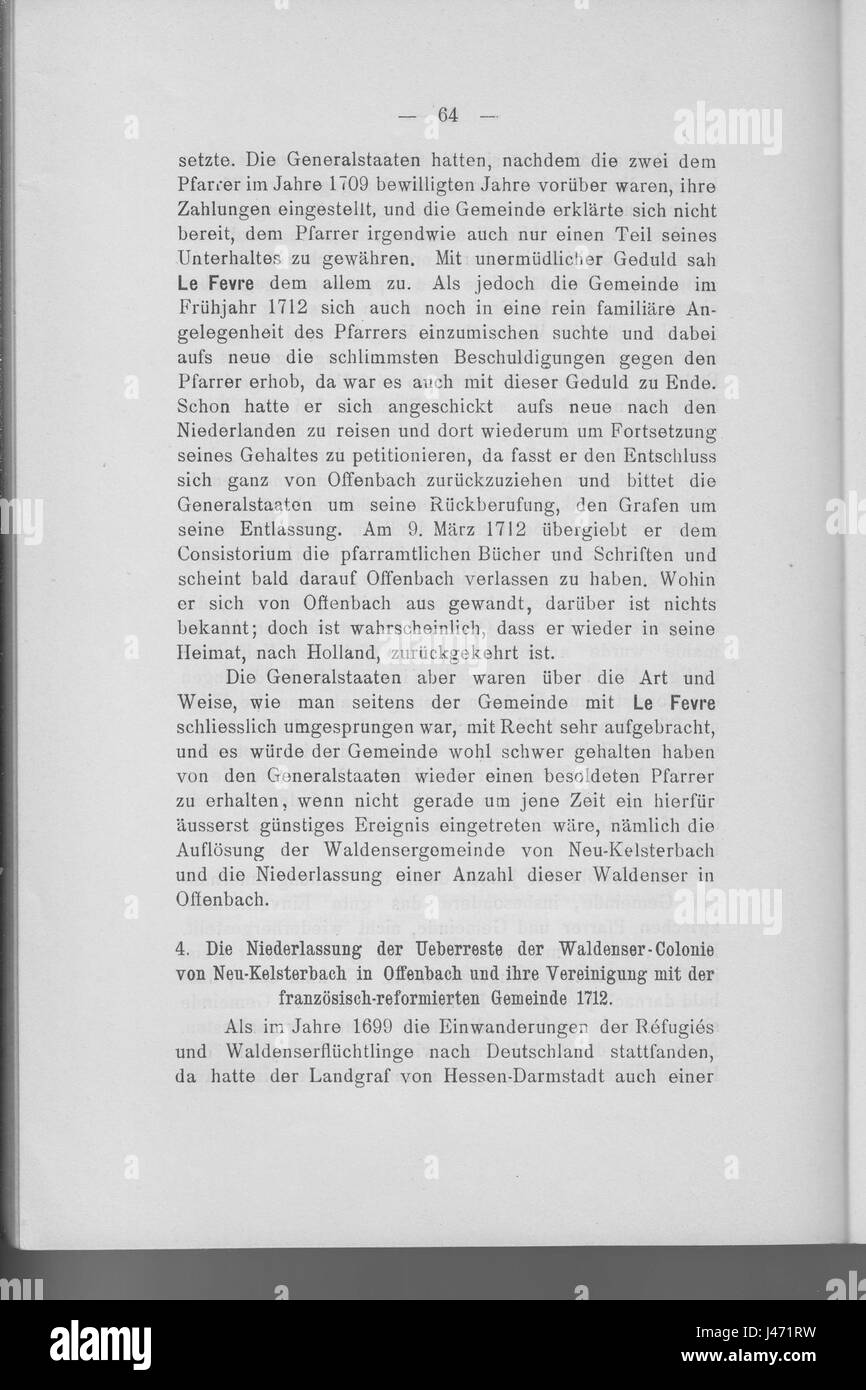OF Lehn A 1899 064 Stock Photo - Alamy