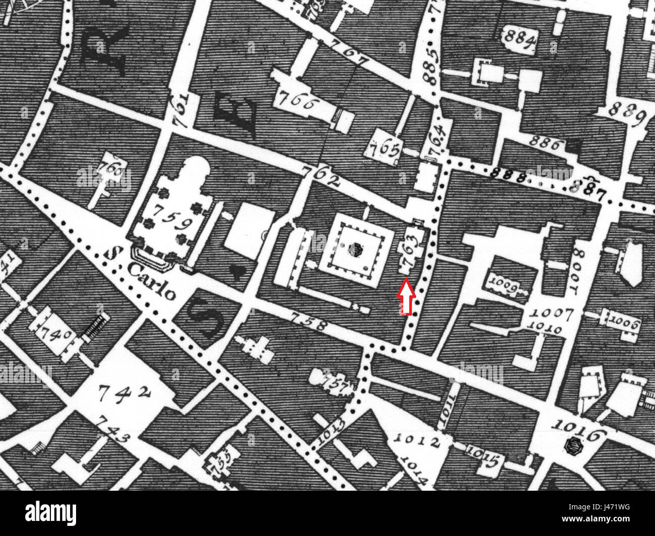 The nolli map hi-res stock photography and images - Alamy