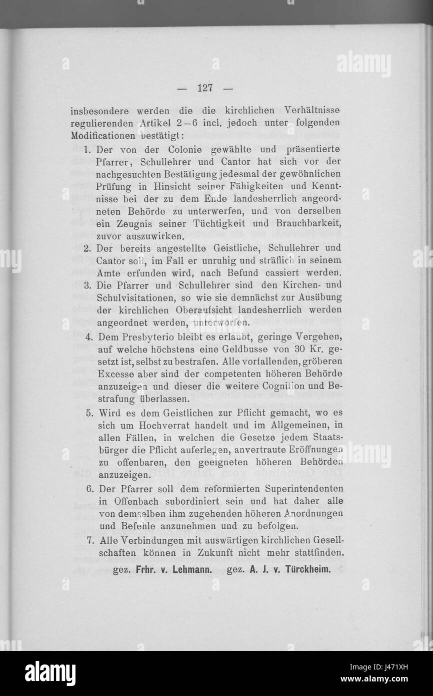 OF Lehn A 1899 127 Stock Photo - Alamy