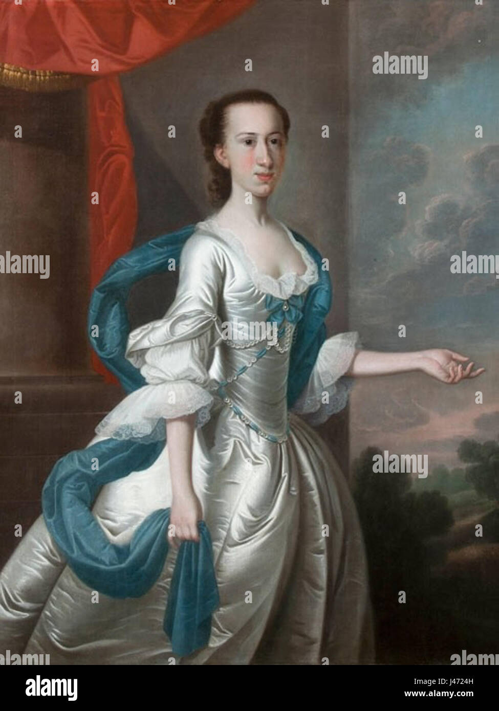 Mrs. Peter Manigault (Elizabeth Wragg Stock Photo - Alamy