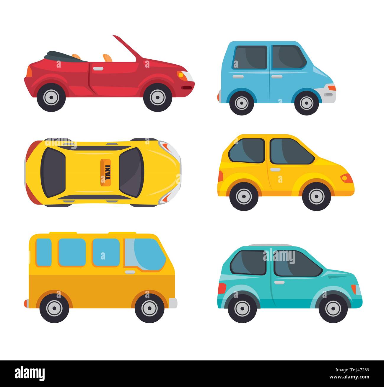 Set of vehicles design Stock Vector Image & Art - Alamy
