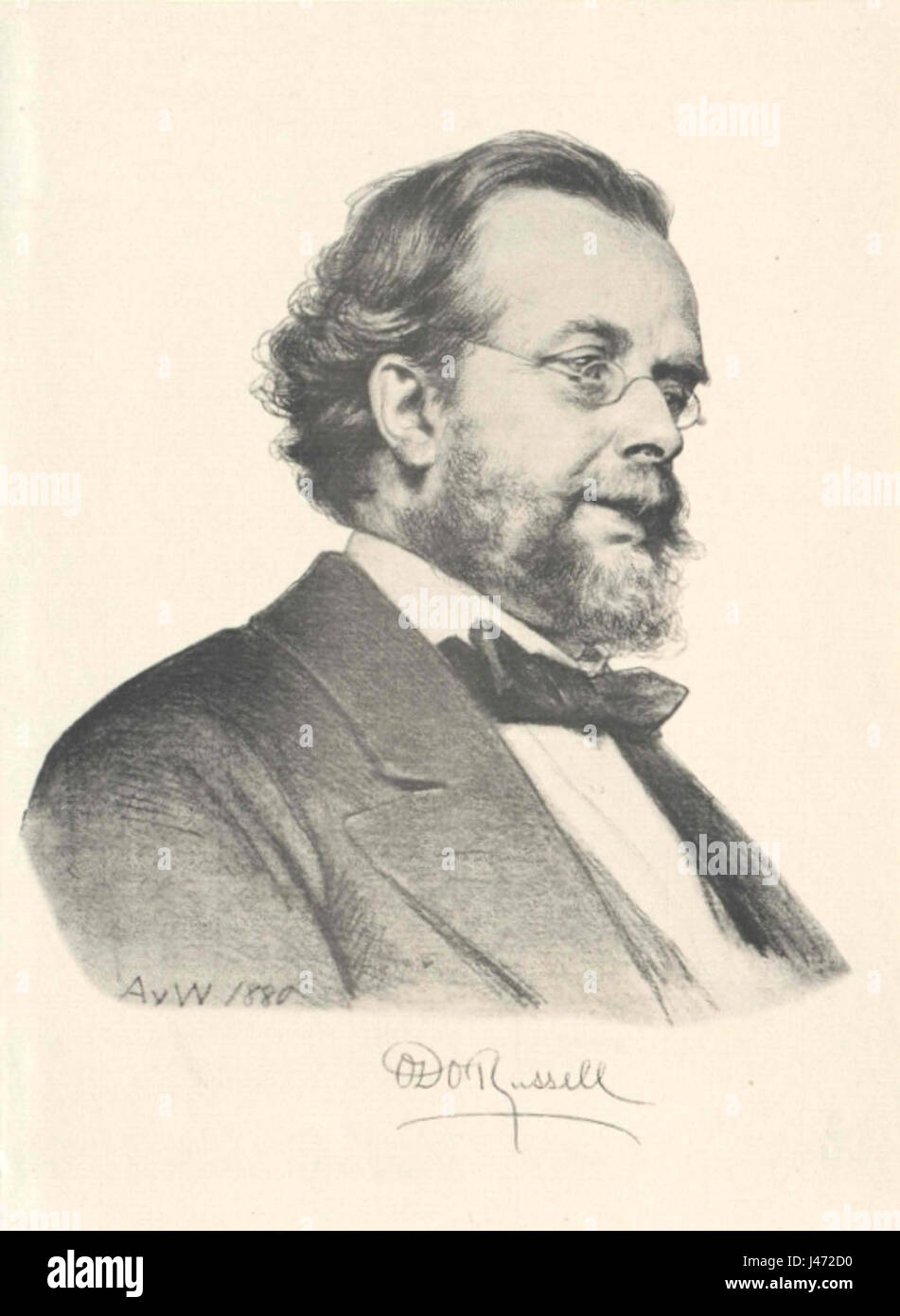 Odo Russell, a 19th-century diplomat, is depicted in a painting by ...