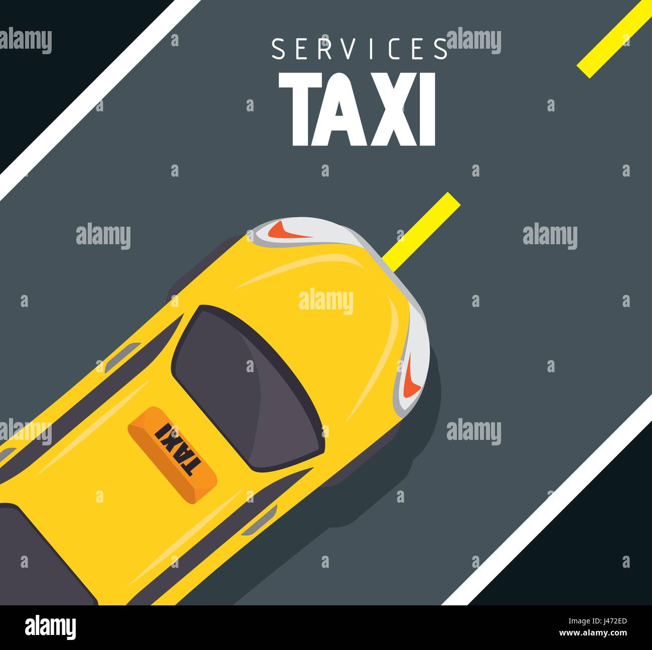 Taxi cab design Stock Vector Image & Art - Alamy