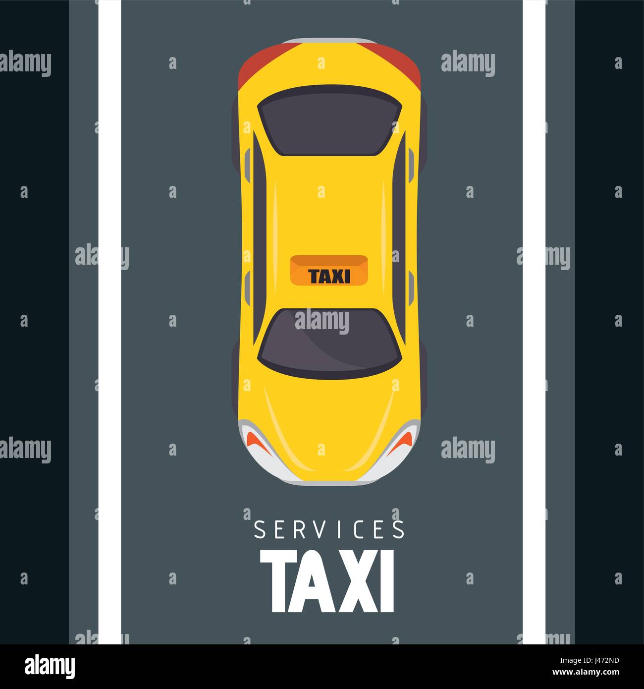 Taxi cab design Stock Vector Image & Art - Alamy