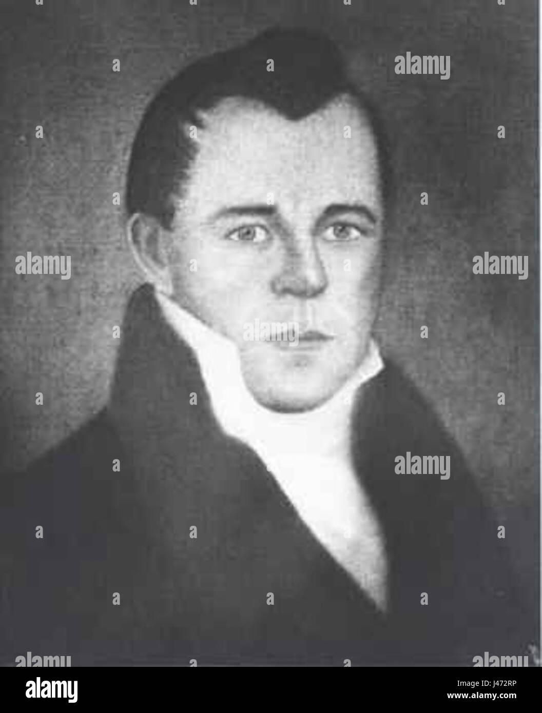 Painting of Colonel William Chisholm Stock Photo - Alamy