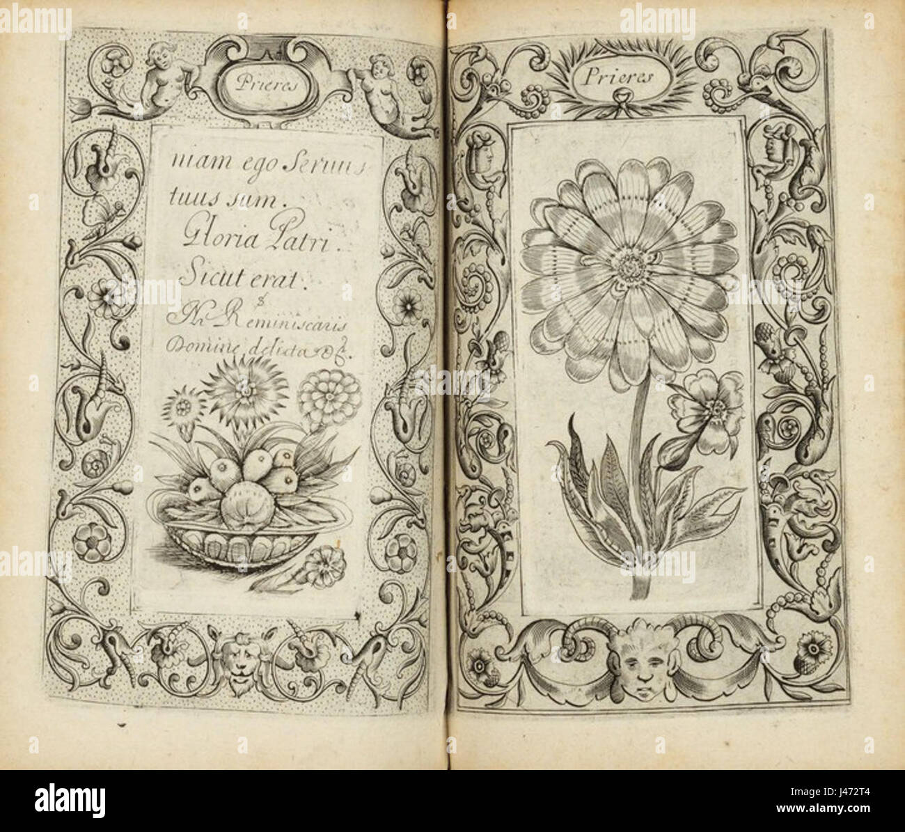 'Moreau Prieres 1656' is a religious painting by French artist Jean ...