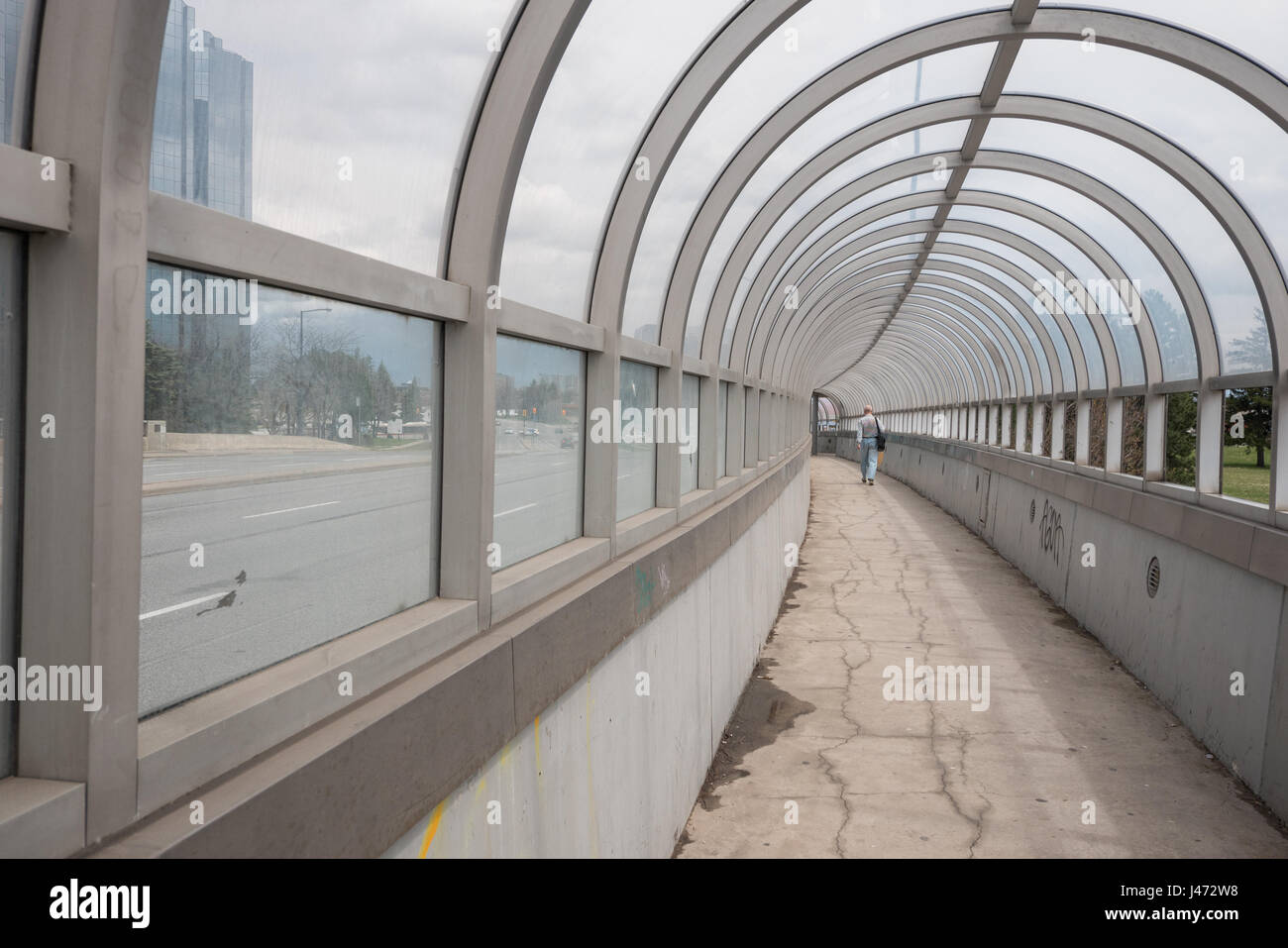 Under a rain covered tunnel Stock Photo - Alamy