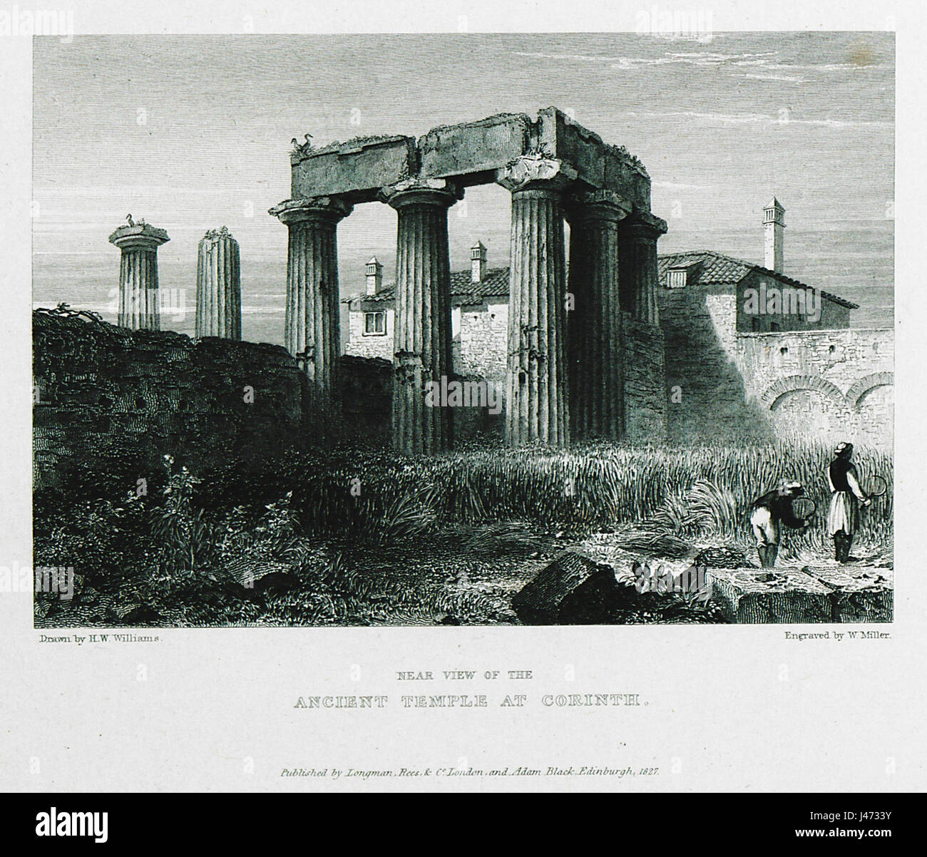 Ancient corinth map hi-res stock photography and images - Alamy