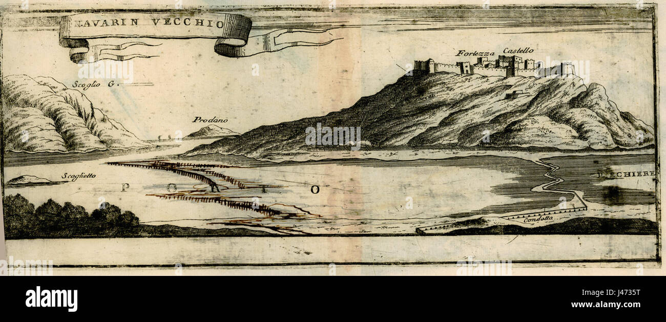 Navarin Vecchio by Vincenzo Coronelli is a historical map created in ...