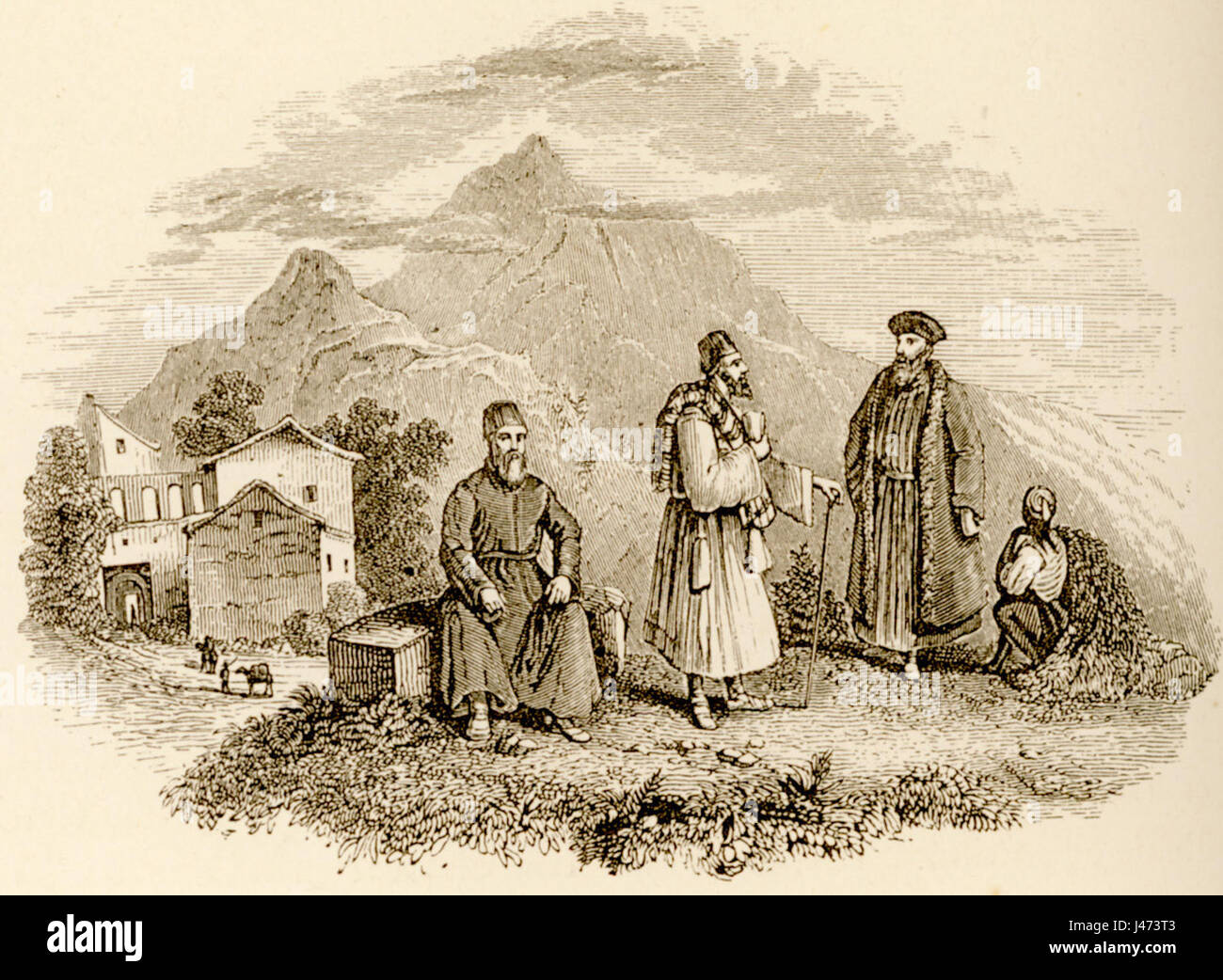 Modern Greek Priests by Christopher Wordsworth, published in 1882 ...