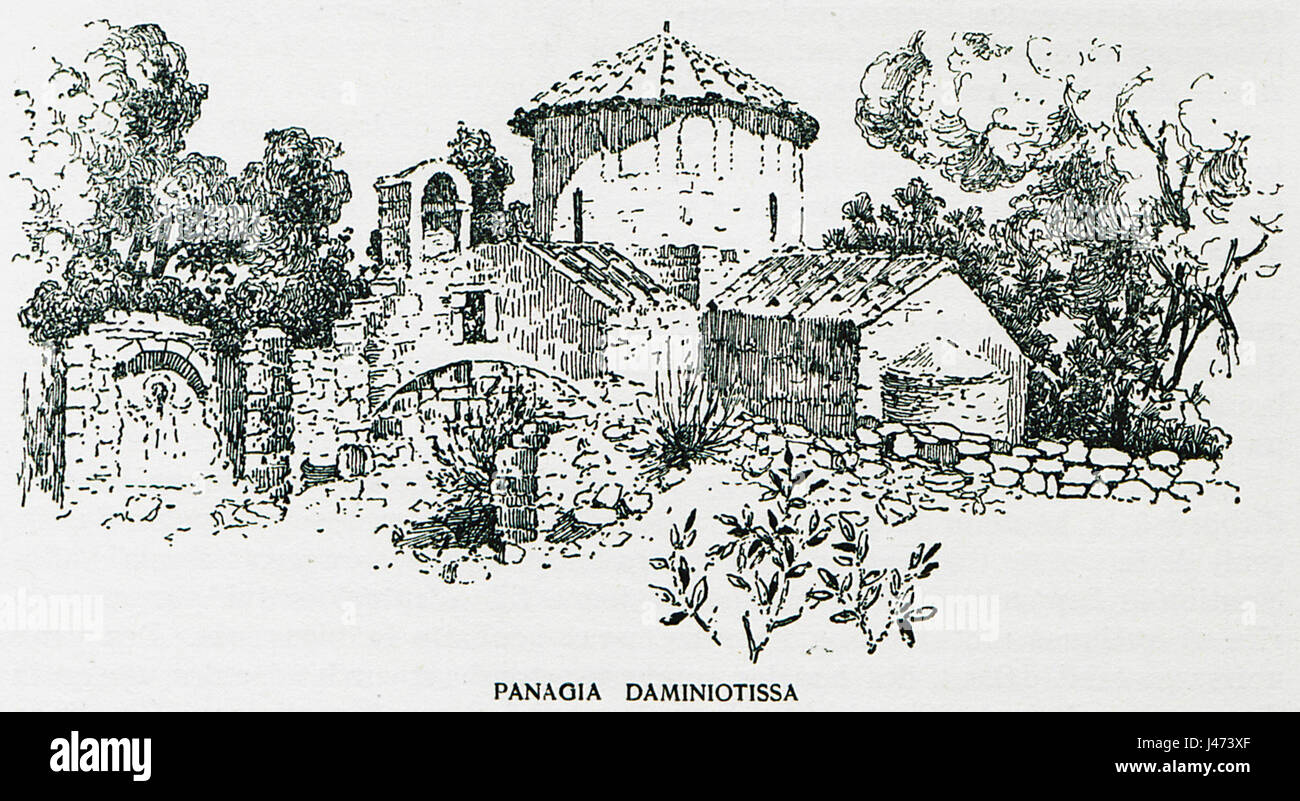 Panagia Daminiotissa, a revered icon of the Virgin Mary, painted by ...