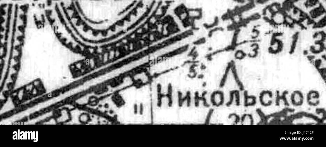 Nikolskoe, a location or historical reference, possibly from the year ...