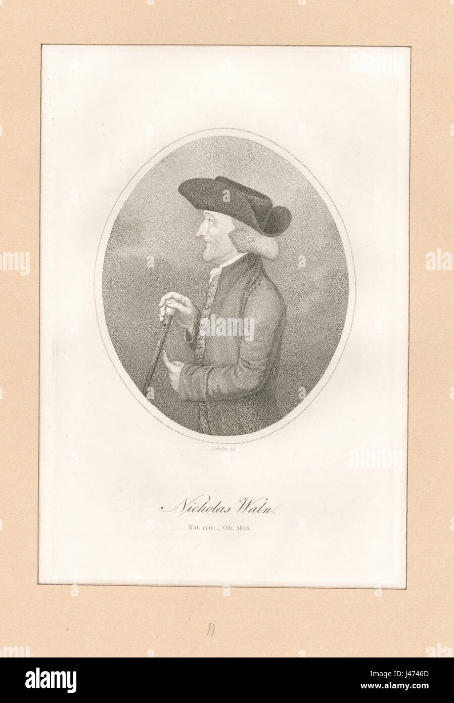 Nicholas Waln was an individual documented in the New York Public ...