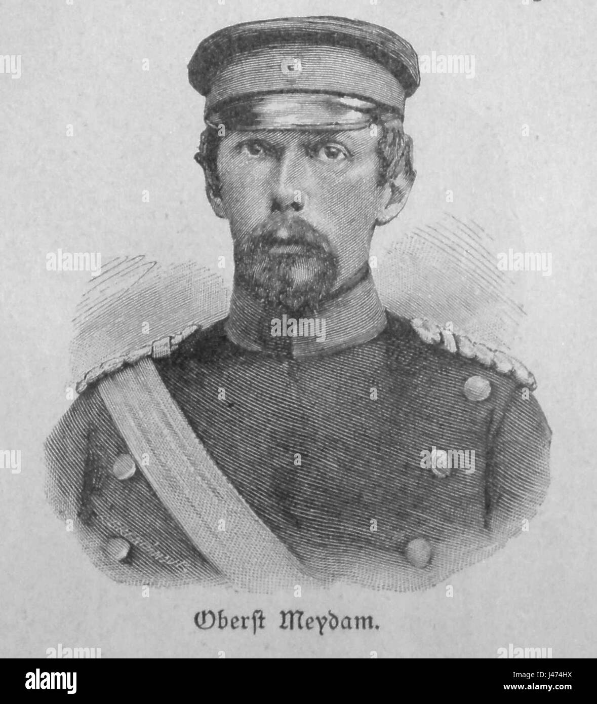 Military officer in profile hi-res stock photography and images - Alamy