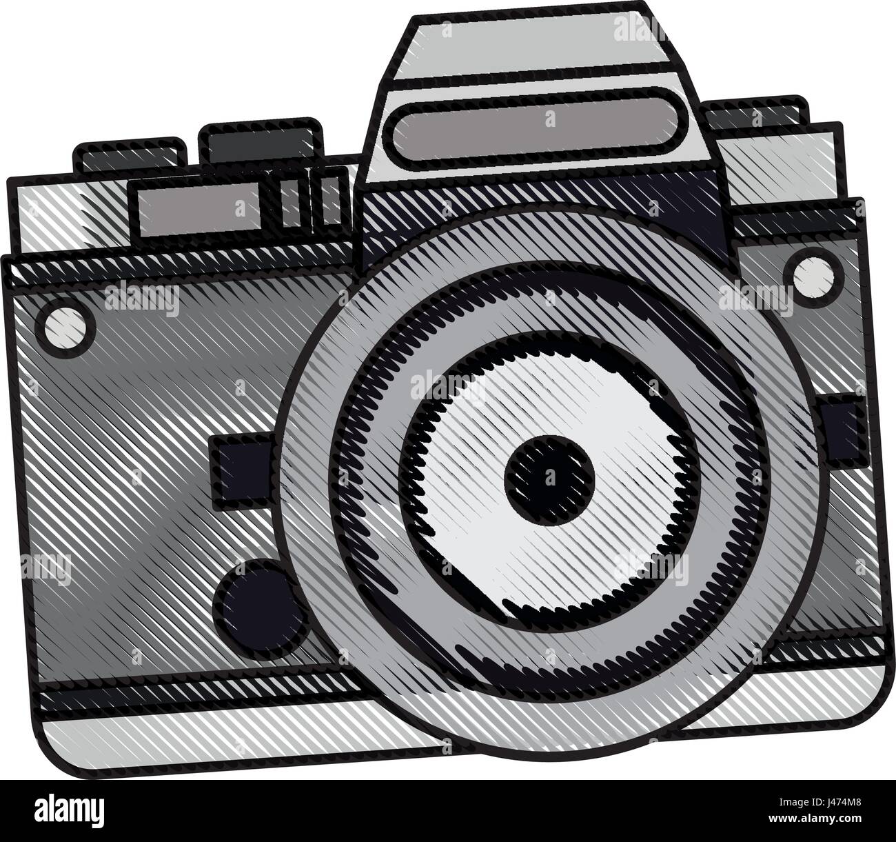drawing camera photo picture travel equipment Stock Vector Image & Art ...