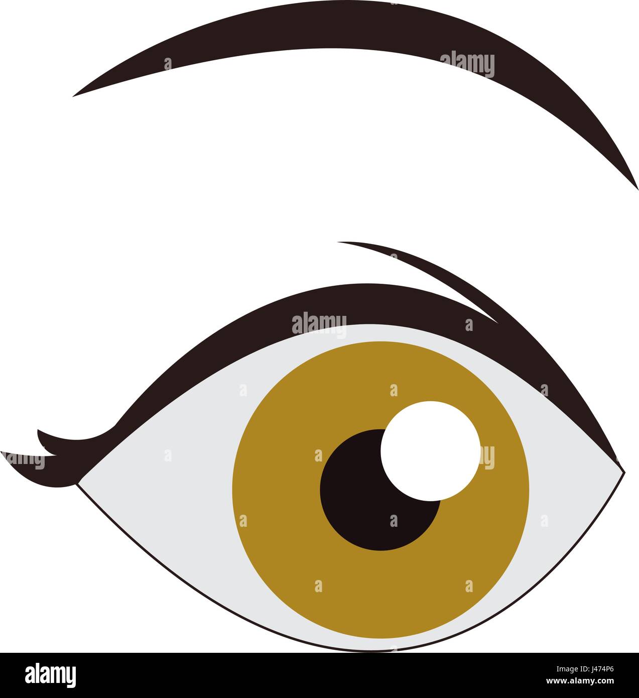 Cartoon eyes eyeballs hi-res stock photography and images - Alamy