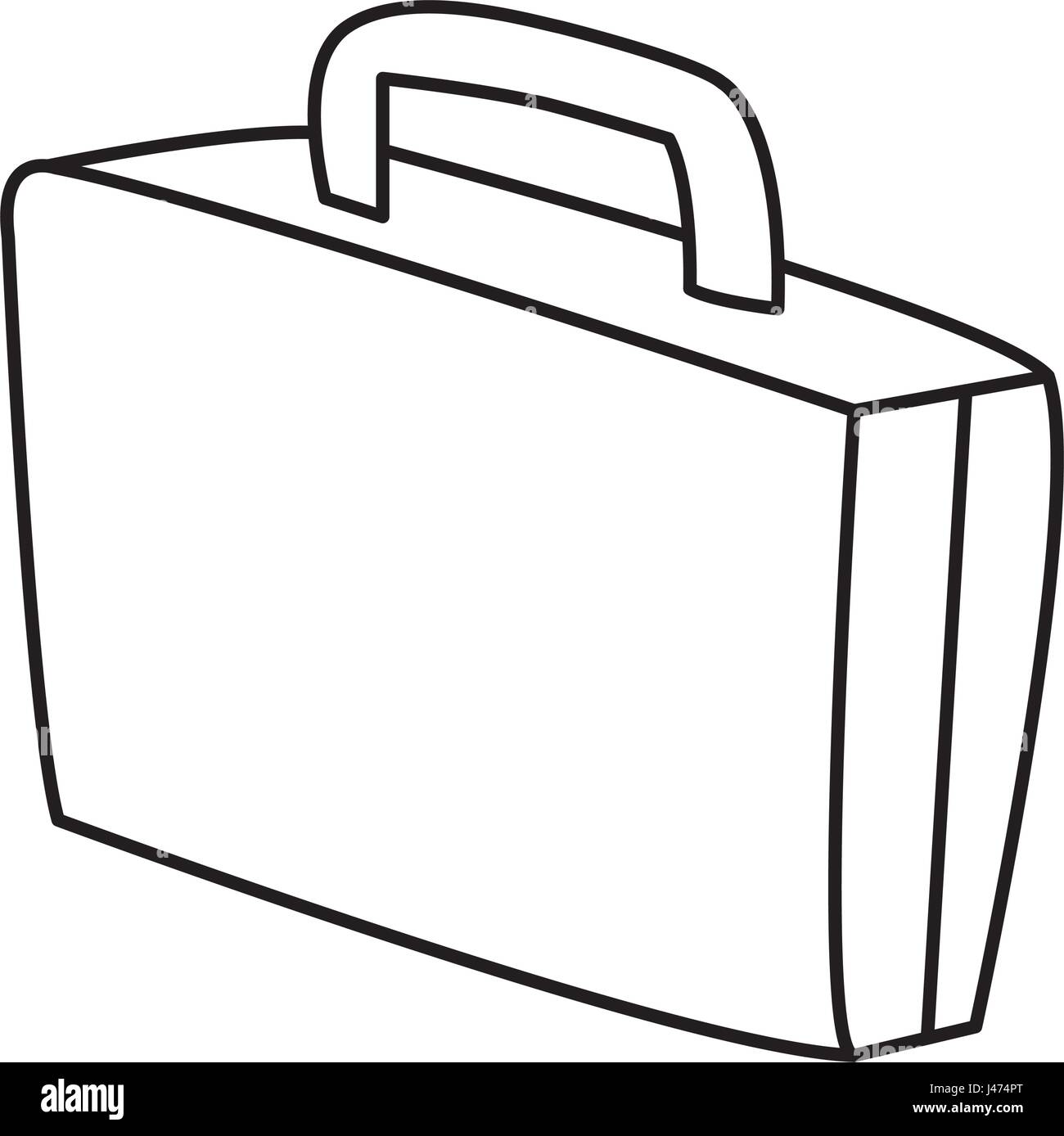 Bag luggage frame background Stock Vector Images - Alamy