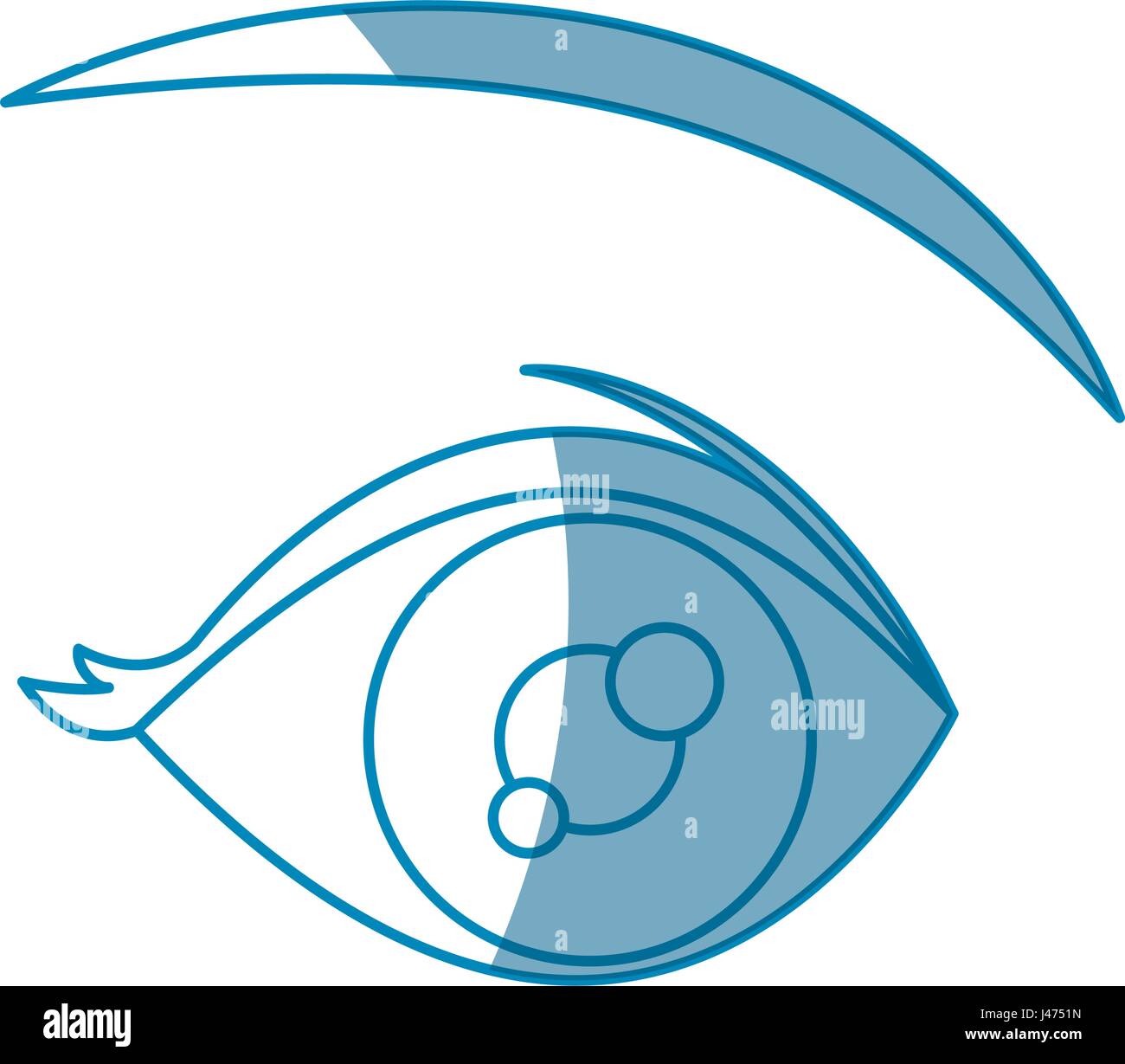cartoon eye vision optical design Stock Vector Image & Art - Alamy
