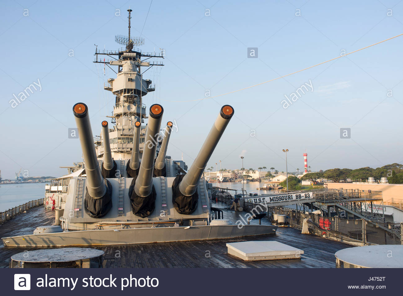 Uss Missouri Bb 63 Stock Photos & Uss Missouri Bb 63 Stock Images - Alamy