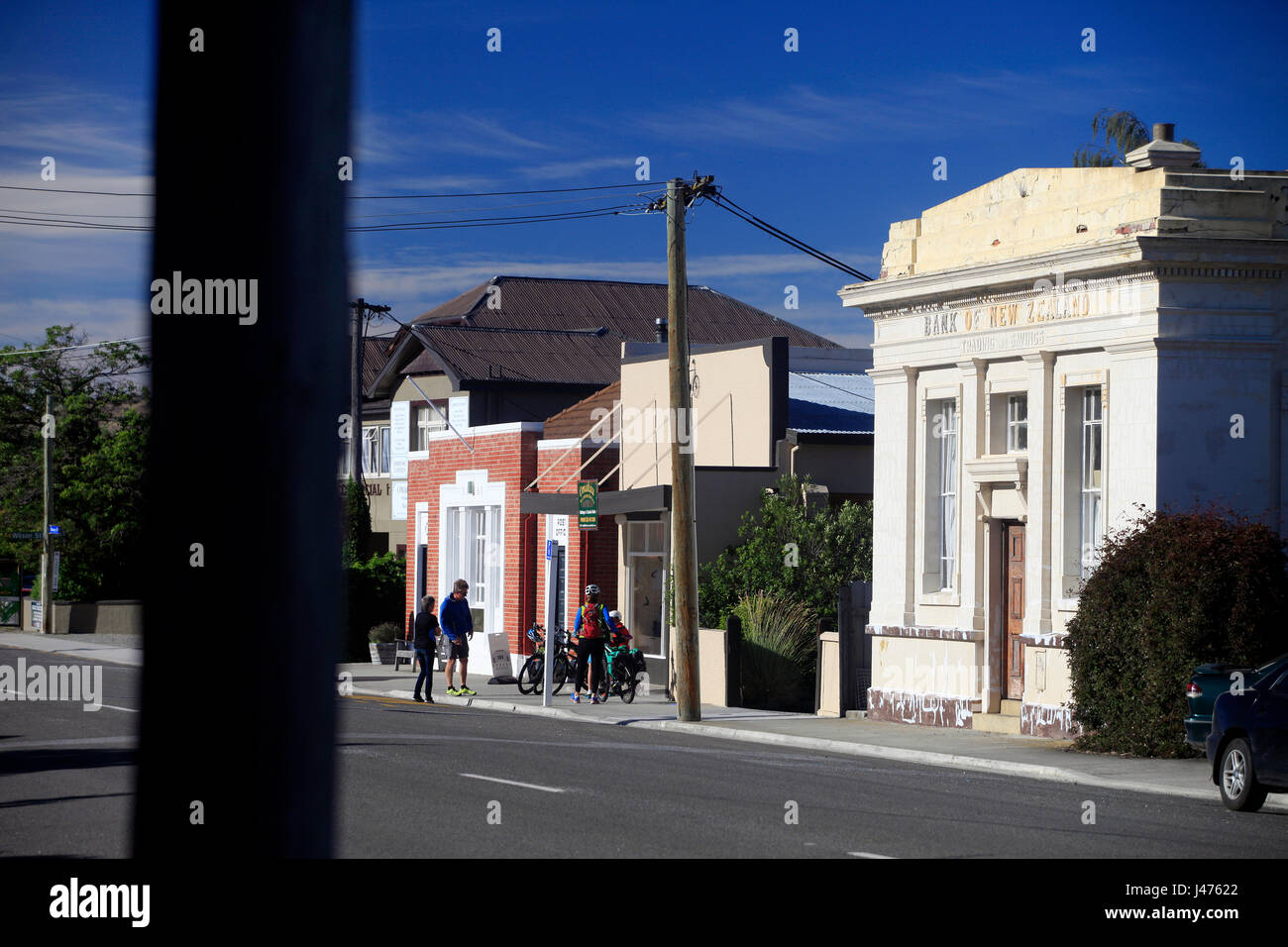 Omakau on the Otago Rail Trail, New Zealand Stock Photo - Alamy